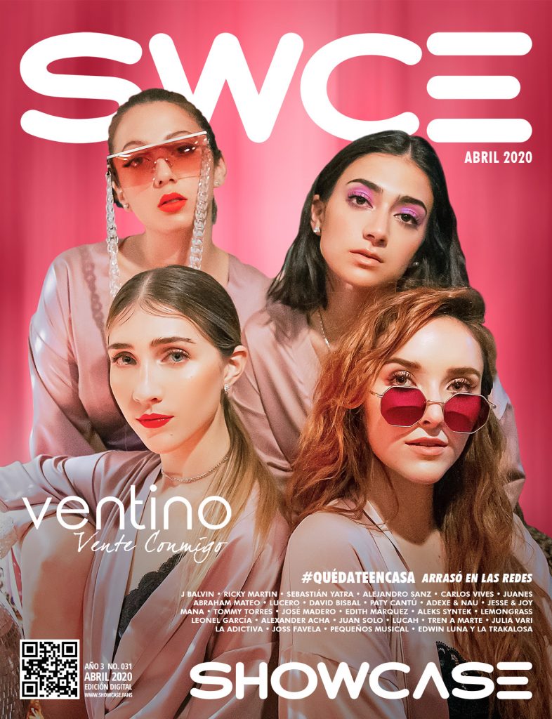 Ventino en la portada de Showcase de abril del 2020